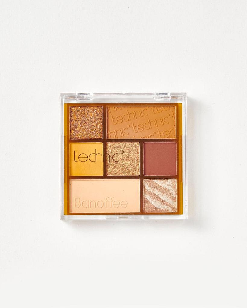 Technic Banoffee Pressed Pigment Palette – Technic Cosmetics