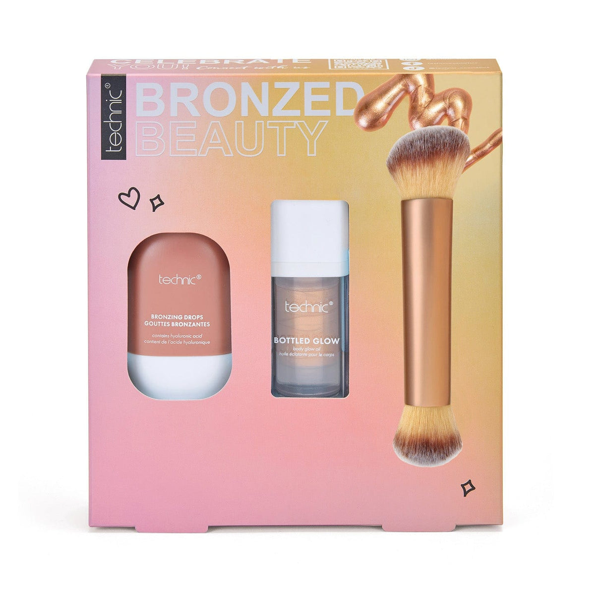 Technic Bronzed Beauty Set – Technic Cosmetics